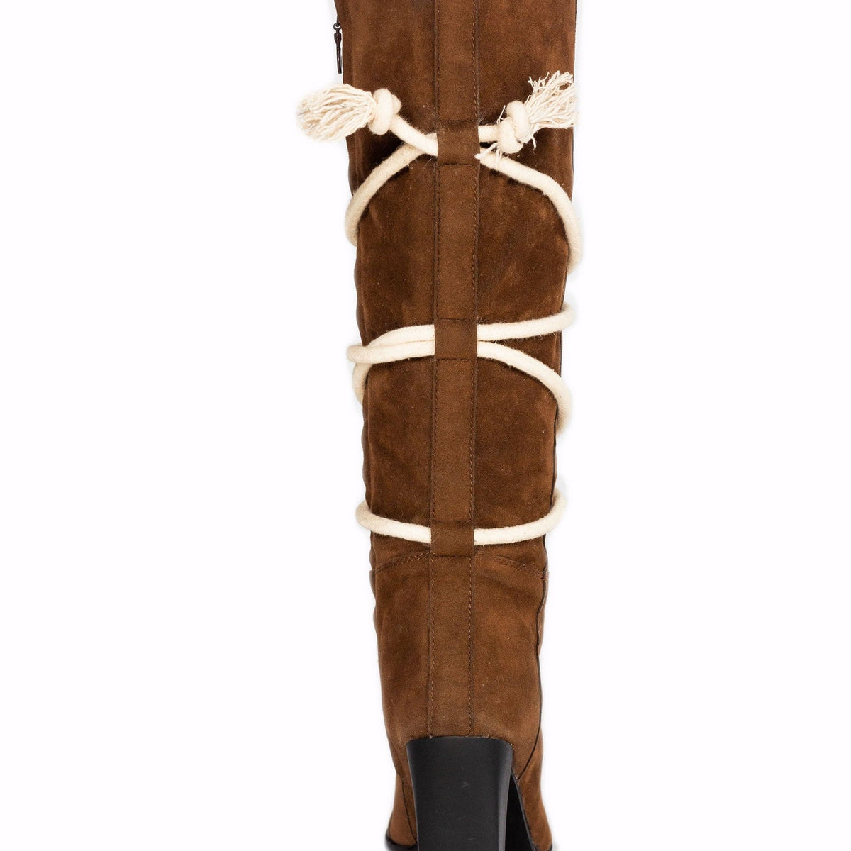 Rope-Tied Elegance Boots – MyMyfootwears